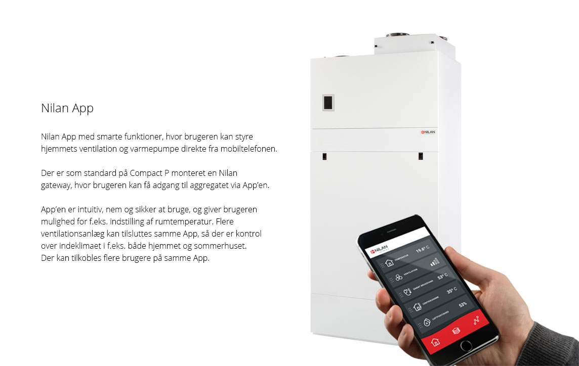 Compact P - flere installationer samlet i en kompakt installation