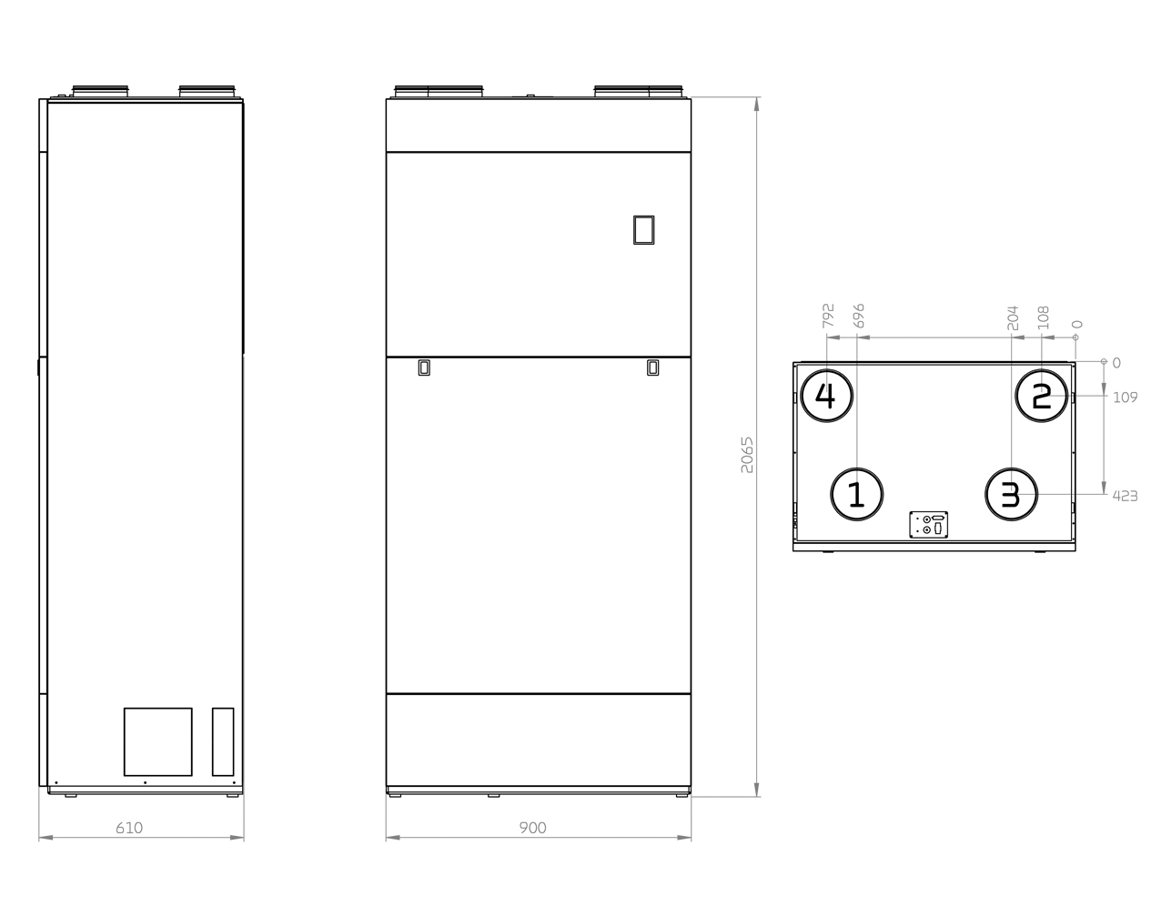 Compact P2 Multiaggregat - installationer samlet i en installation