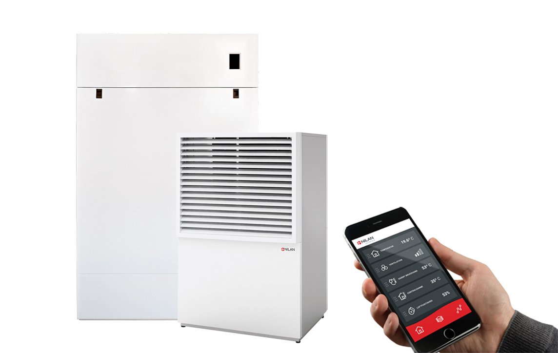 DHW AIR - varmt brugsvand og rumopvarmning