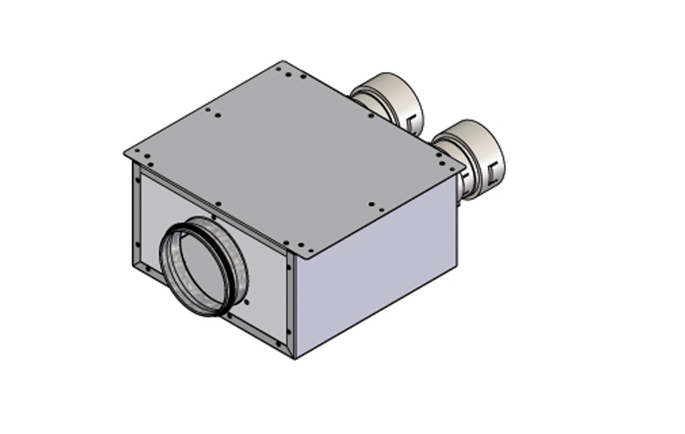 Udsugningsbokse til ventil over dør